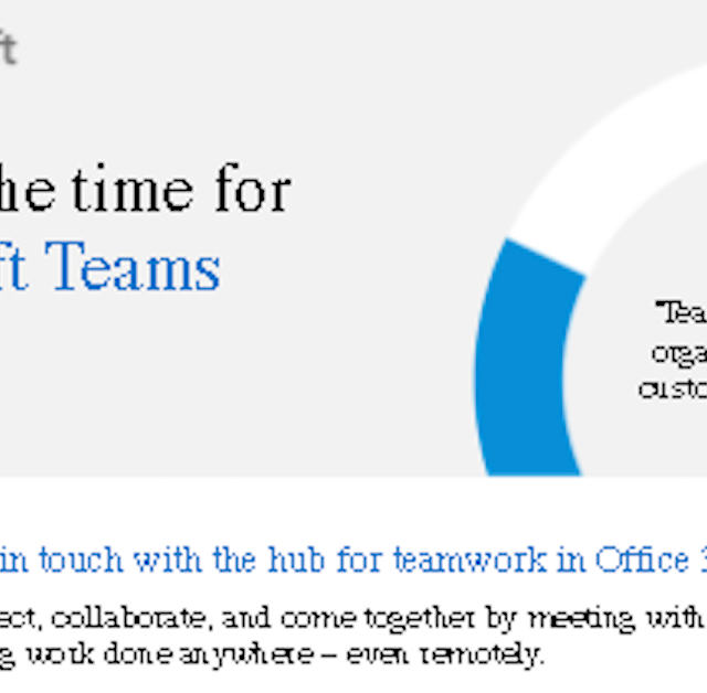 Now is the time for Microsoft Teams - Intrious