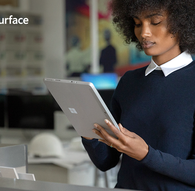 Microsoft Surface enables teamwork anywhere - Intrious