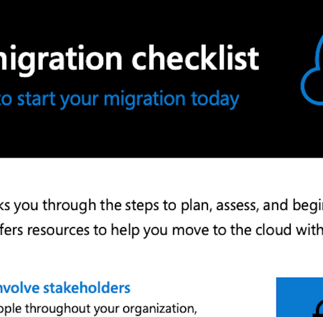 Cloud Migration Checklist: Simple steps to start your migration today ... Cloud Migration Checklist: Simple steps to start your migration today ...