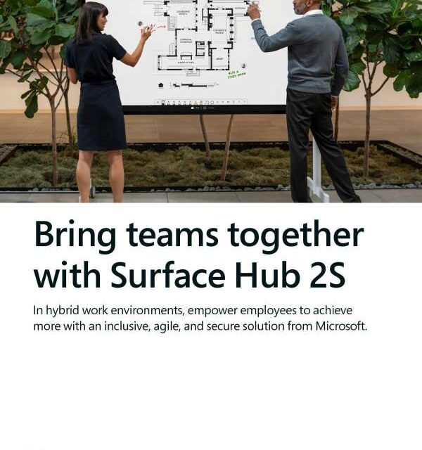 Bring teams together with Microsoft Surface Hub 2S - Intrious